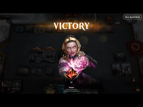 MTG Arena #1 Mythic Historic Mono G Pilgrim Huntmaster Devotion
