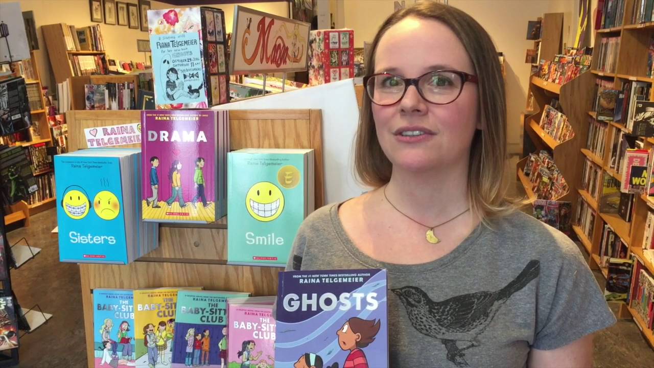 Raina Telgemeier talks about 