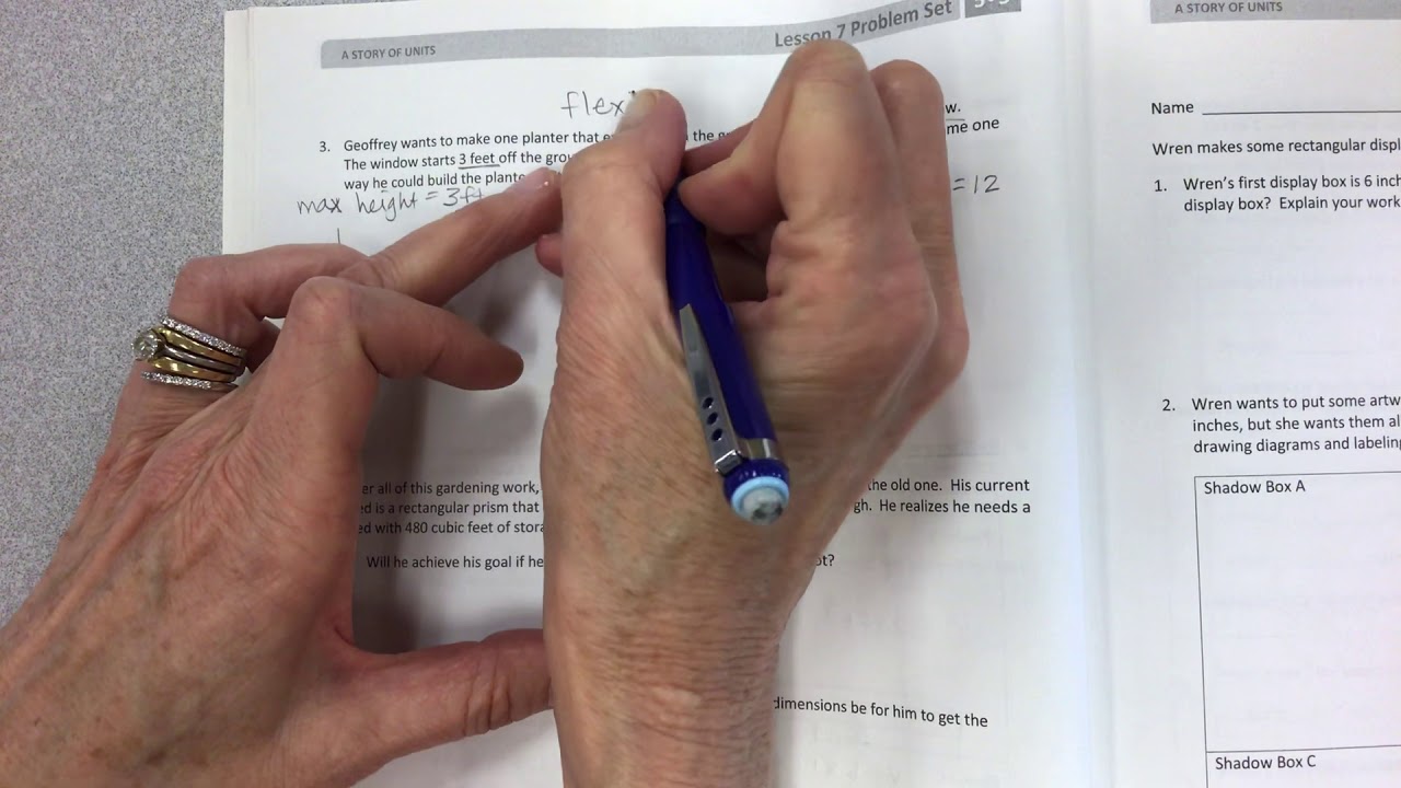 Eureka math grade 5 module 5 lesson 7 problem set, common core
