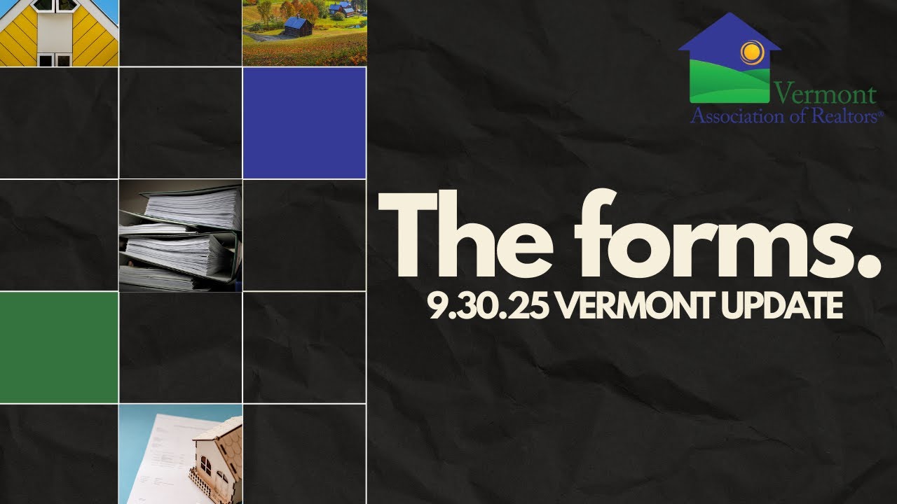 Forms Update Effective September 30, 2025