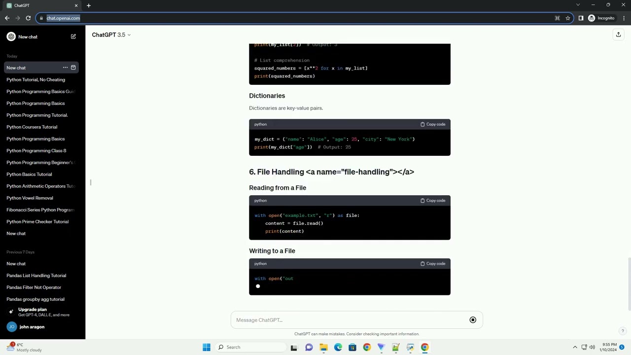 programming in python notes pdf