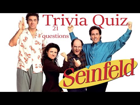 SEINFELD TV SHOW trivia quiz - 21 Questions About The Show About Nothing {ROAD TRIpVIA- ep:421]