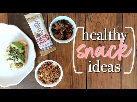 5 HEALTHY SNACK IDEAS + How To Make Them FILLING! Becca Bristow