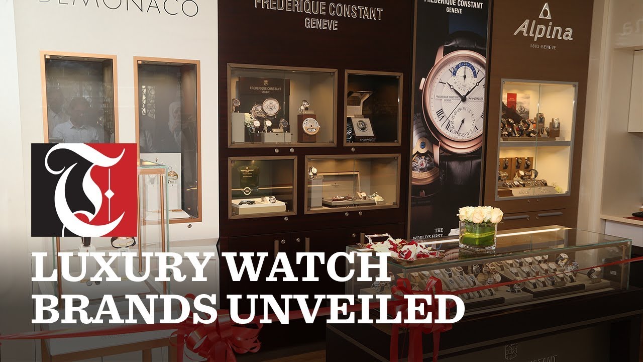 Video: Two luxury brands of watches unveiled in Muscat - Times of Oman