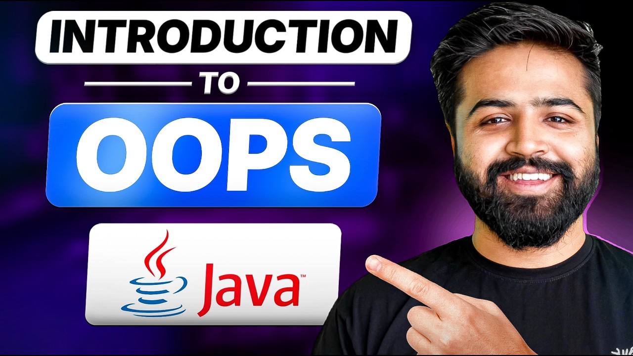 Object Oriented Programming  in Java | Classes, Objects, new Keyword | Java Full Course #12