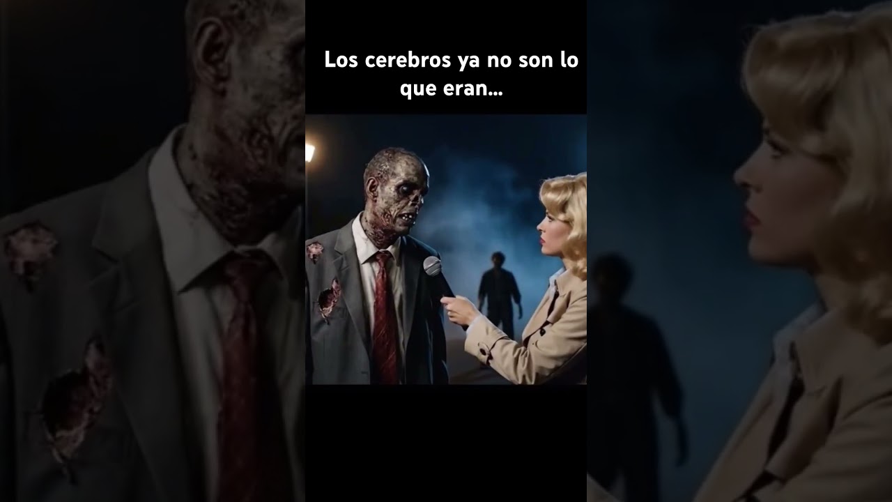 “El zombi y la queja de siempre: ¡los cerebros ya no alimentan! 🧟‍♂️🧠😂