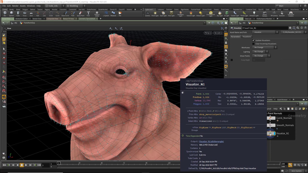 Transform SOP | Attributes | Node Reference