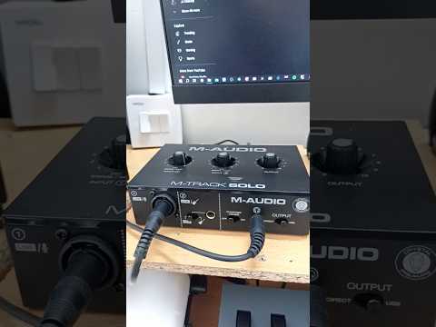 The Major M-audio M-track Solo Disadvantage/Drawback/problems I have with the interface