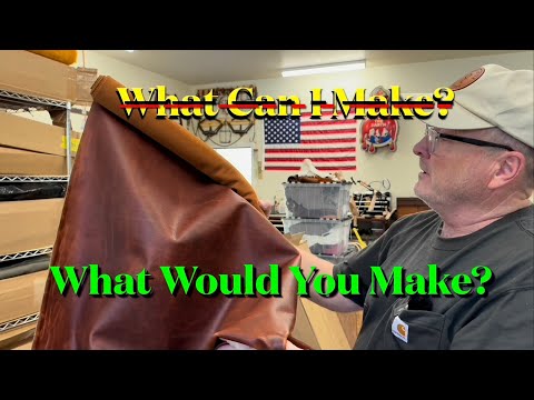 New Project Options | Check Out My New Purchase #leathercraft #leatherwork #leather