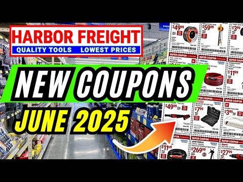 Harbor Freight June 2025 Coupons Deals
