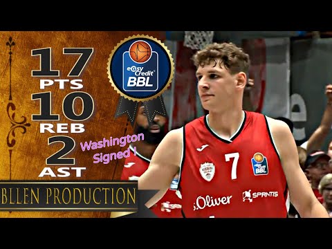 Hannes Steinbach - 17 Pts, 10 Reb, 2 Ast Highlights|Wurzburg Baskets vs ratiopharm Ulm|2025.06.04