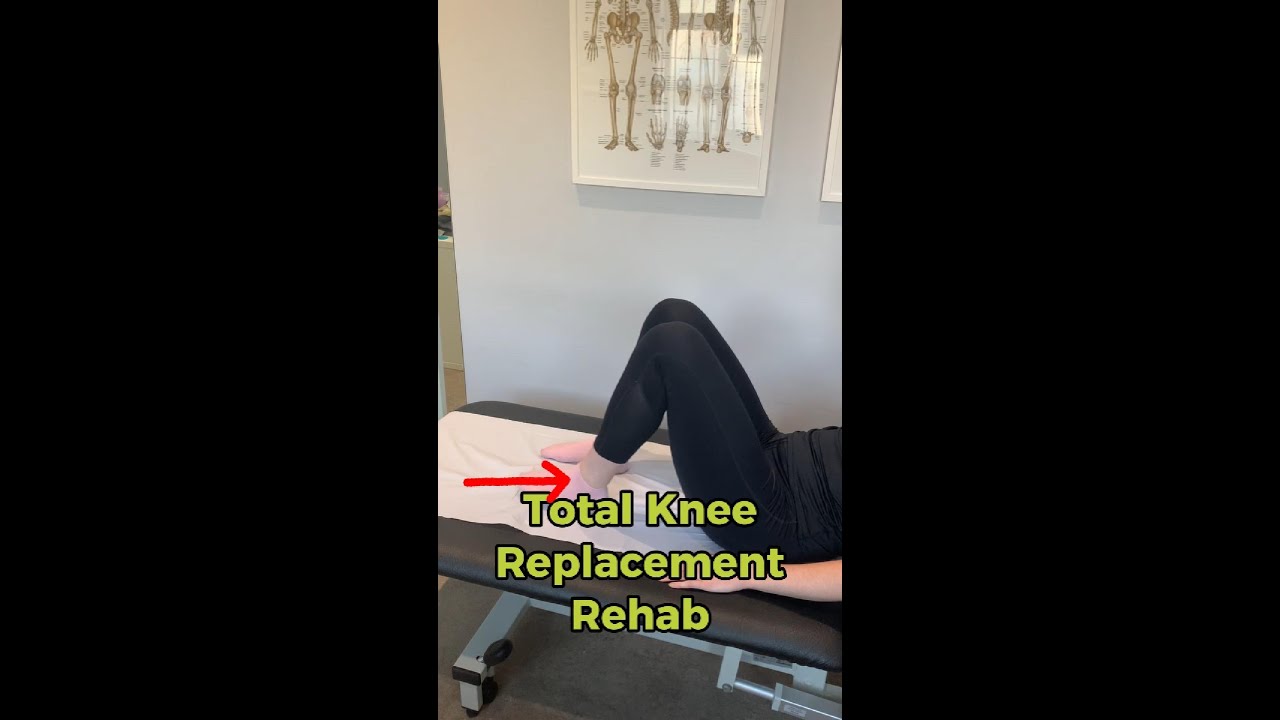 What exercises to do immediately after total knee replacement operation?