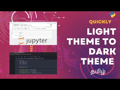 How to change Jupyter Notebook to Dark Mode | Jupyter Notebook Dark ...