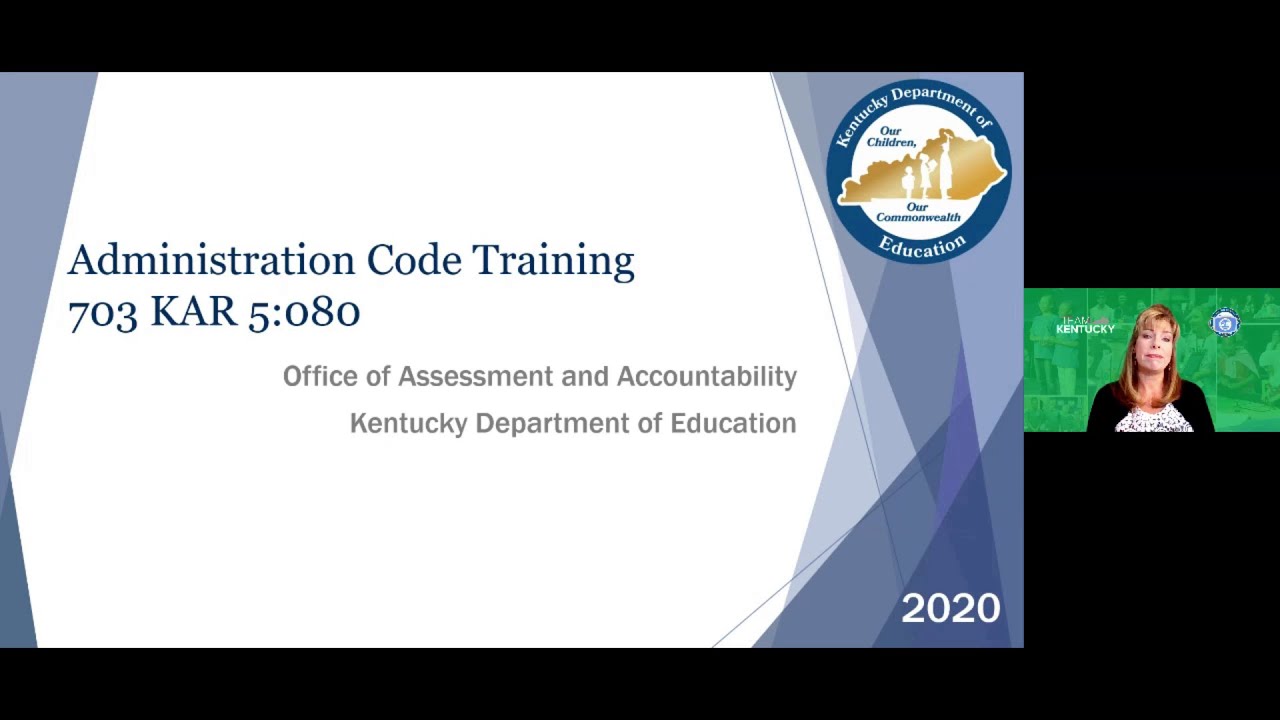 Administration Code Training