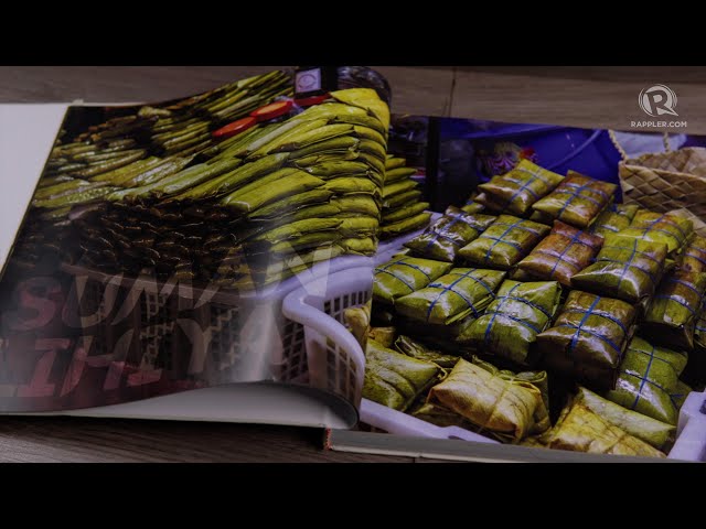 'Binalot' book project and art of food wrapping