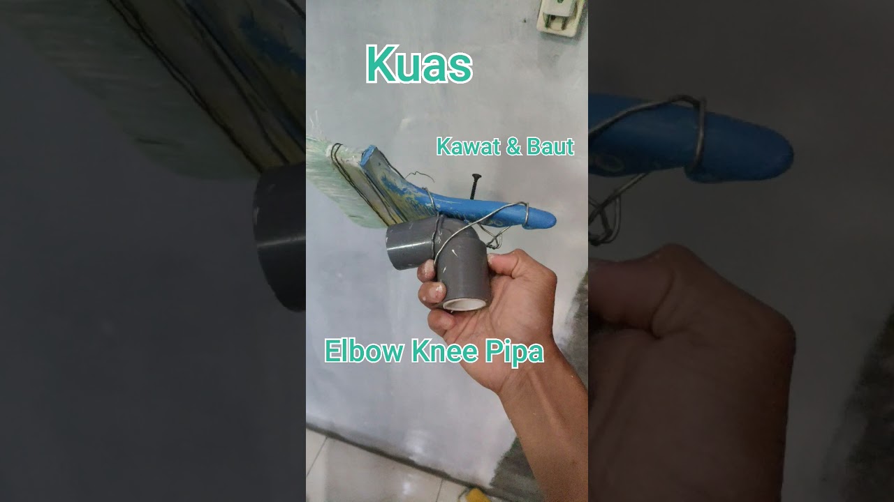Cara Mudah Cat Rumah 4 - 6 M Pakai Kuas ??? part1