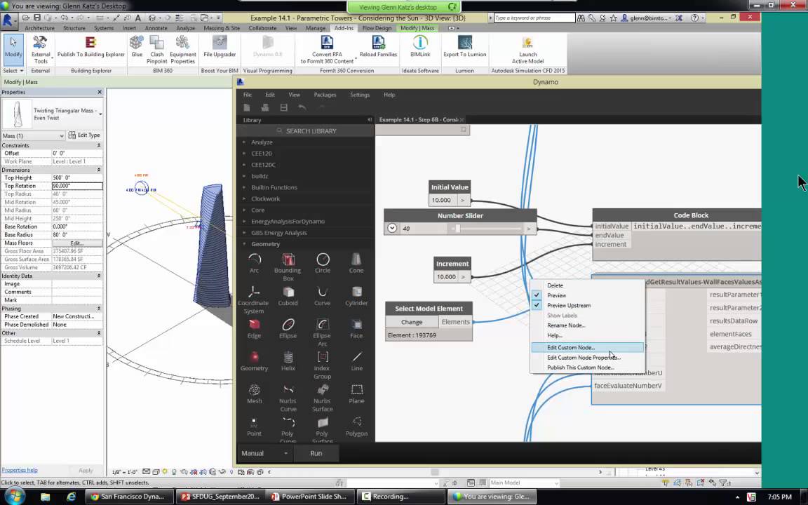 SFDUG Sept 2015 - Optimization Workflows using Dynamo
