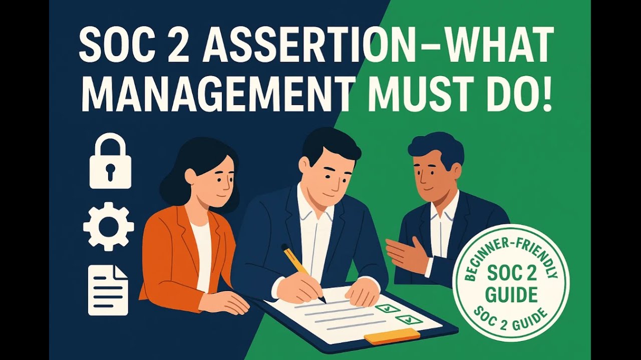 How Management Prepares for SOC 2 | Assertion, Controls & Commitments Explained (Beginner Friendly)