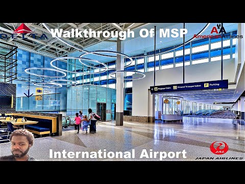 |MSP| Walkthrough Of Minneapolis−Saint Paul International Airport (Airport Vlog)