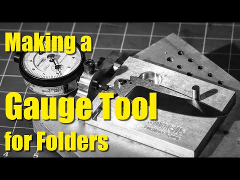 Make a Lock Face Gauge for a Liner Lock Folder: Folding Knife Chronicles #10