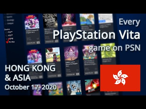 Every PLAYSTATION VITA game on the PlayStation Store (HK)