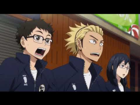 Futakuchi and Aone next Haikyuu!! Dub