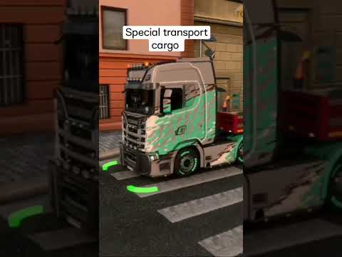 Special transport cargo #eurotrucksimulator2 #shorts #short #shortvideo #ets