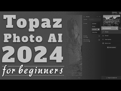 Topaz Photo AI 3 Complete Guide for Beginners