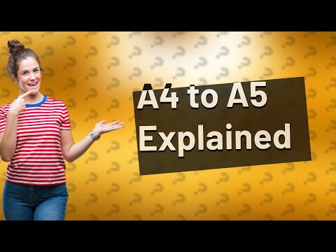 What size is half of A4 paper?