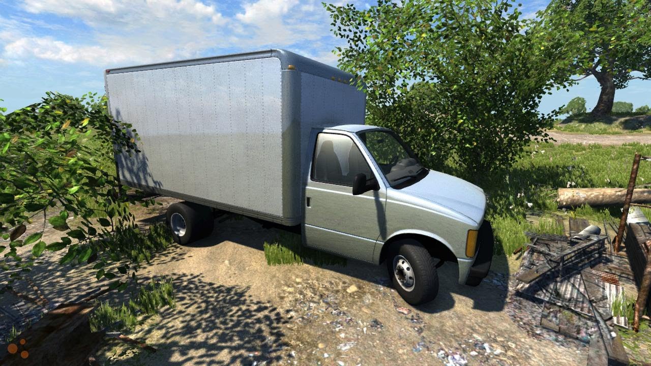 BeamNG DRIVE Alpha - Moving Van