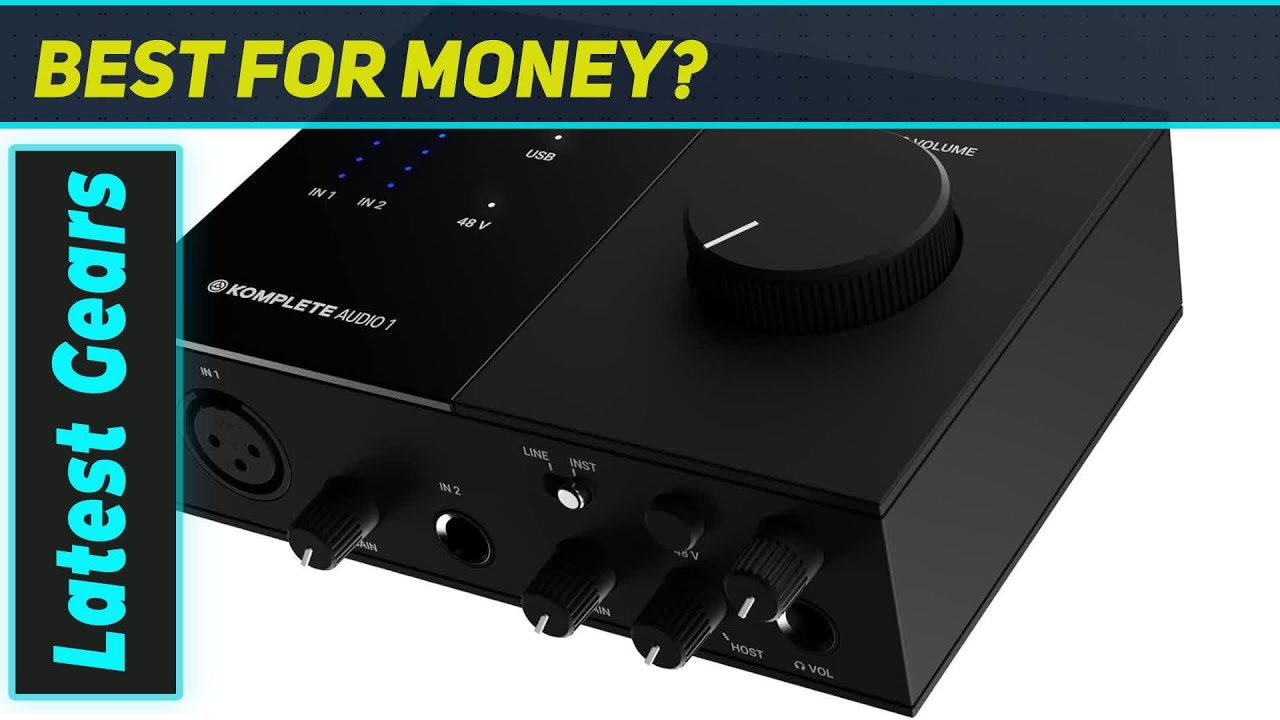 Native Instruments Komplete Audio 1: The Ultimate Starter Interface