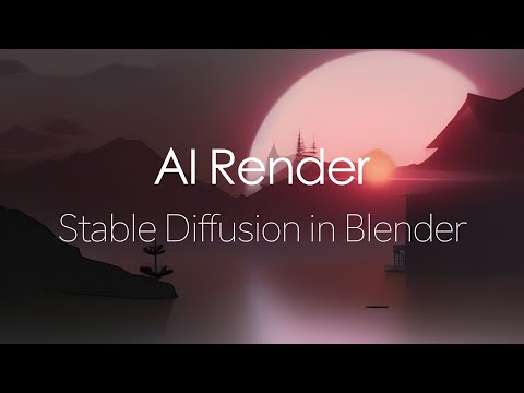 Free AI Rendering in Blender Plugin - A cool stuff - Talk - GameDev.tv