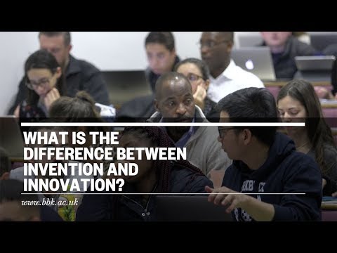 What is the difference between invention & innovation?