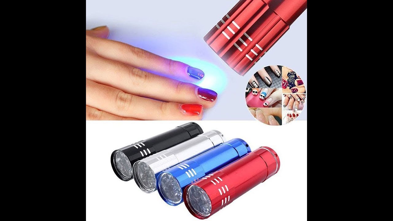 Portable UV Lamp Light Dryer Review & How to Use | Born Pretty UV Soak of Gel Nail Polish Review