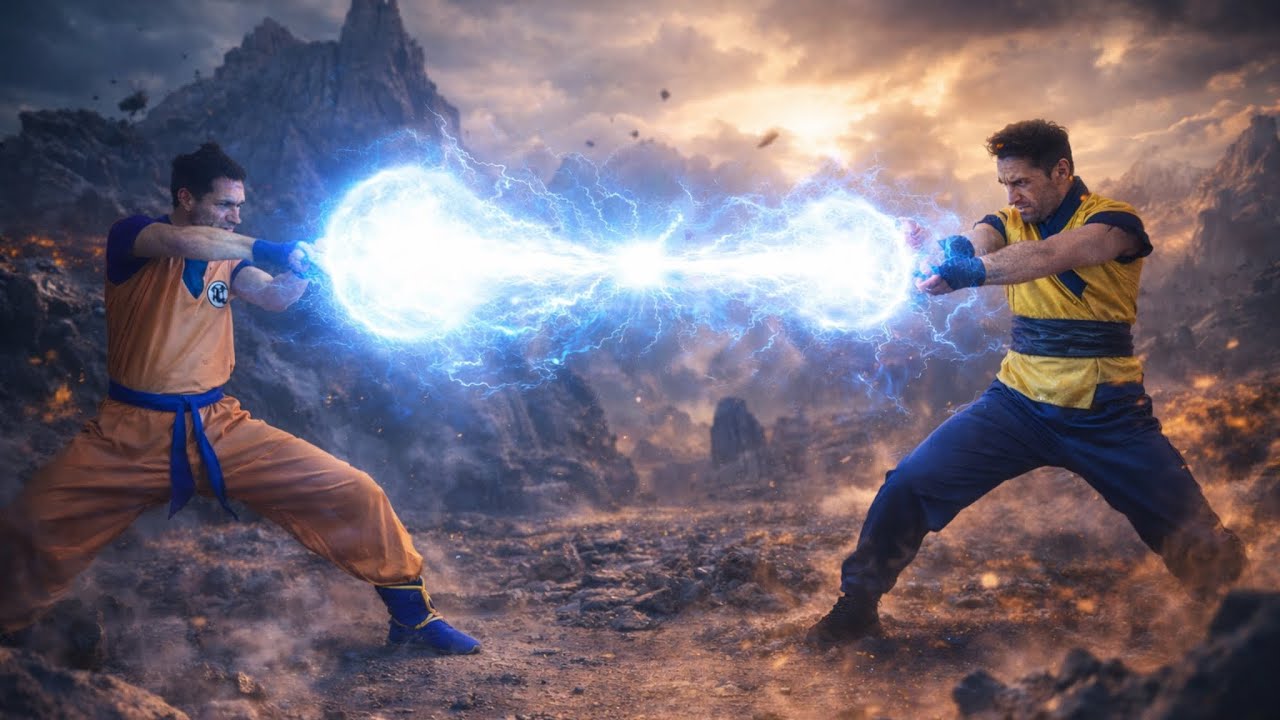 Evolution Goku vs Anime Goku