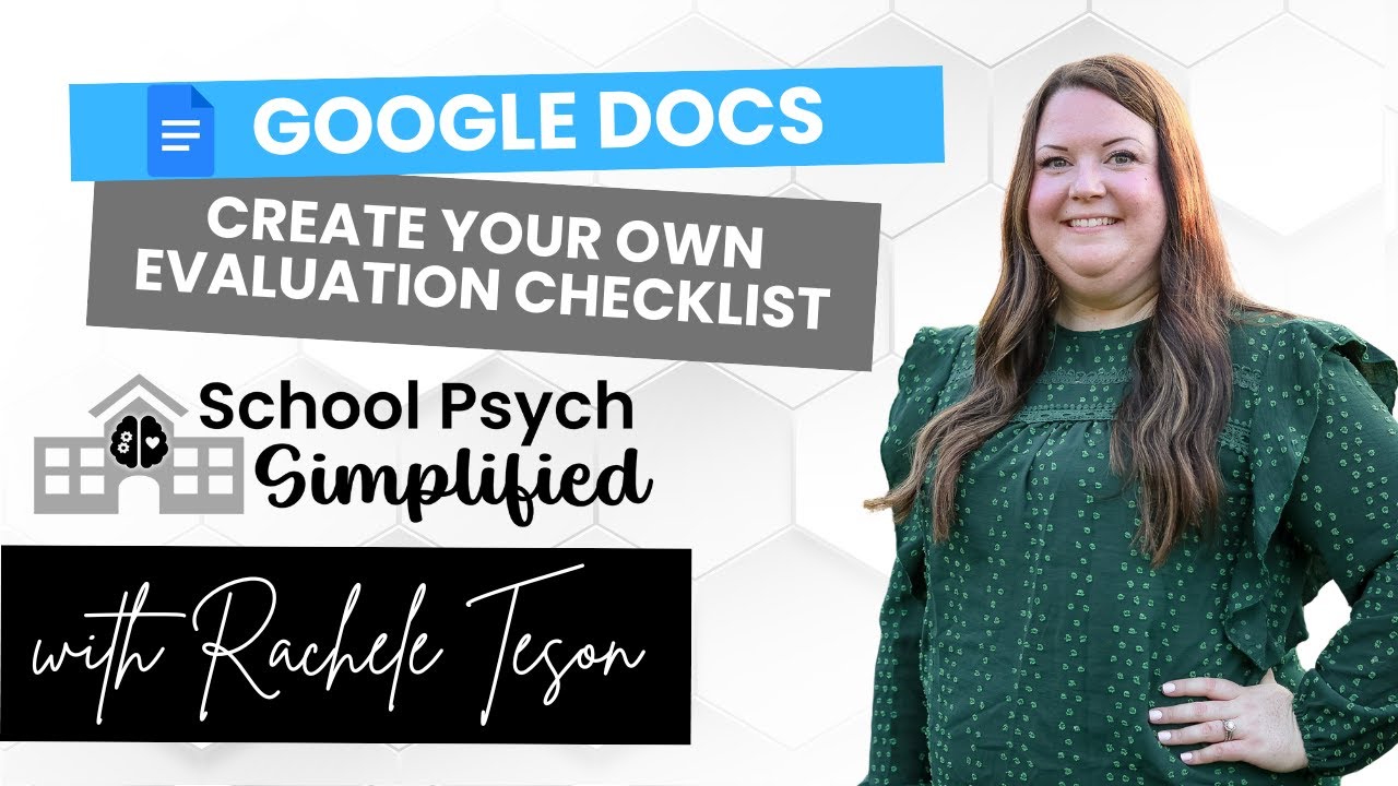 #TechTipTuesday Ep 25: Google Docs for Creating an Evaluation Checklist