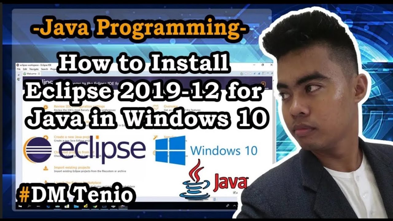 How to Install Eclipse IDE 2019-12 for Java in Windows 10