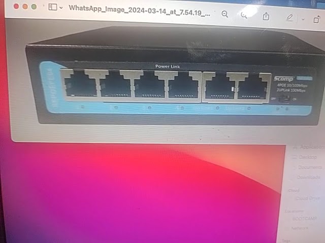 Poe Switch - SCOMP Poe Switch 4 Port SEPOE4FE Trader - Retailer from Noida