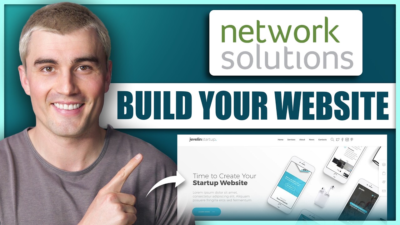 How to Build a Website Using Network Solutions (Full Step-by-Step Tutorial for Beginners)