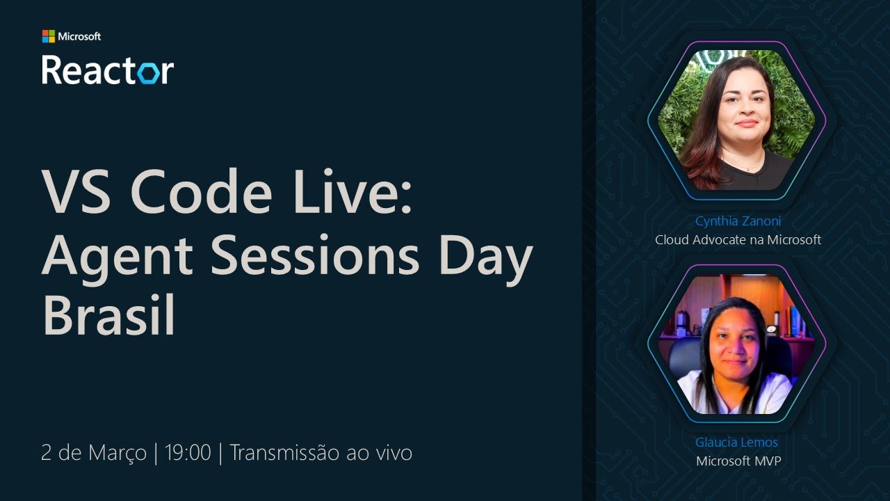 VS Code Live: Agent Sessions Day Brasil