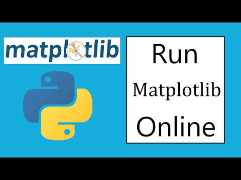 How to Run Matplotlib Online (without installing)