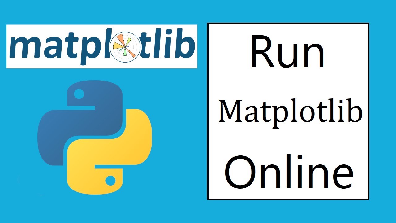 How to Run Matplotlib Online (without installing)