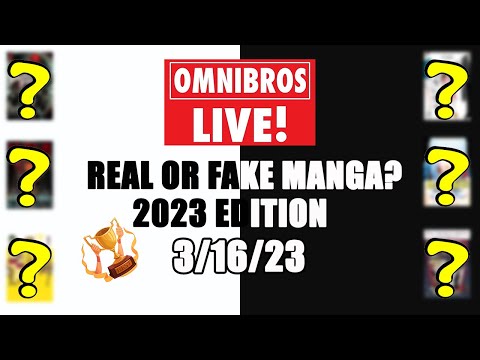 REAL OR FAKE MANGA? (2023 EDITION)