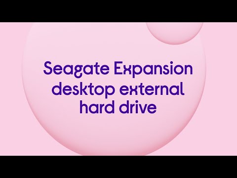 Seagate Expansion Desktop External Hard Drive - 12 TB, Black - Product Overview