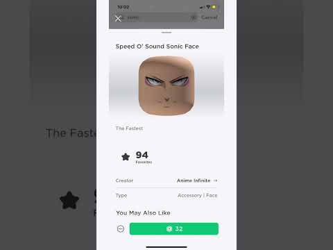 Speed-o'-Sound Sonic ROBLOX Outfit Anime Avatar (One Punch Man) + Links