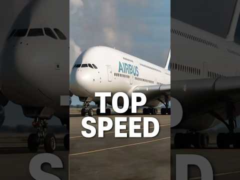 How Fast Can the Airbus A380 Really Go ?
