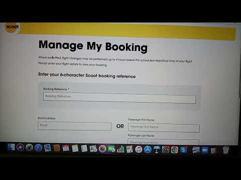 How to Change a flight on Scoot (raw video) #changeaflight