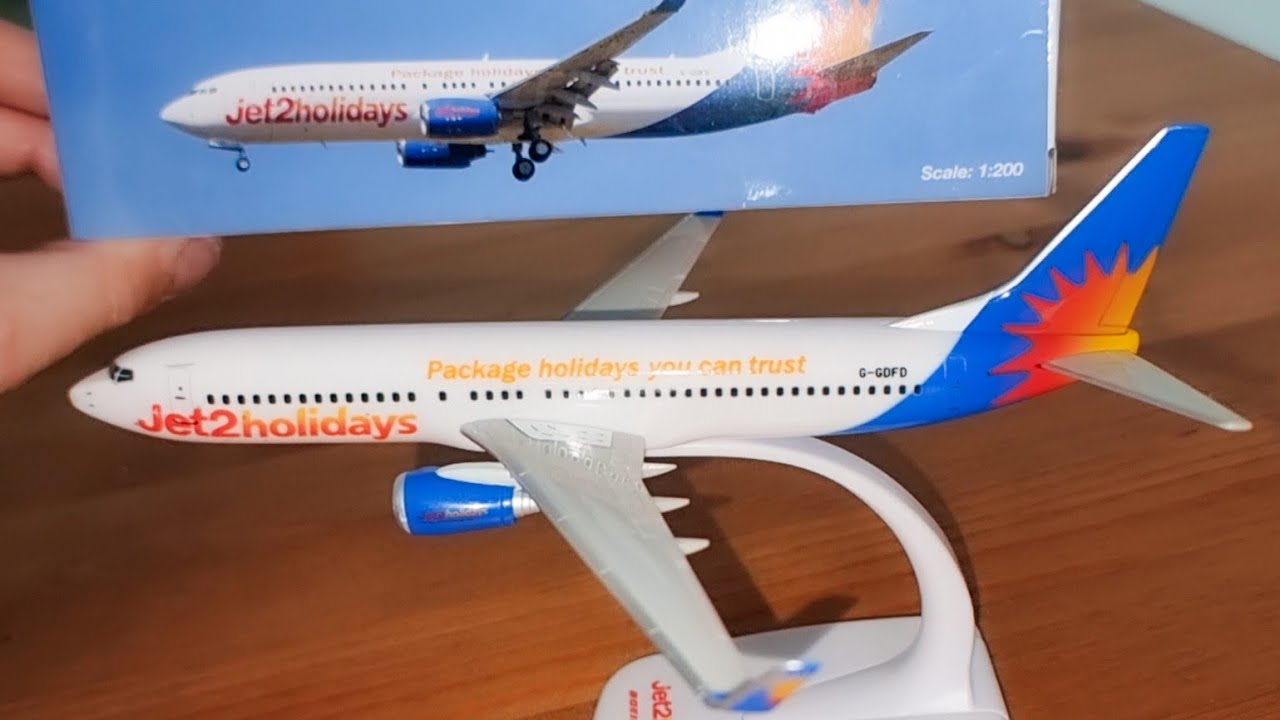 Jet2 Holidays Boeing 737 800 PPC Holland Model Aircraft Review 