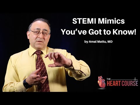 STEMI mimics: Amal Mattu | ACUTE GENERAL INTERNAL MEDICINE