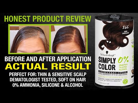 Schwarzkopf Simply Color Honest review, 3.65 Dark Chocolate